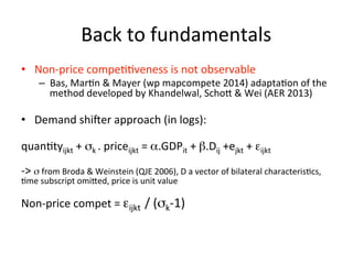 French competitiveness conference: Thierry Mayer's slides | PDF