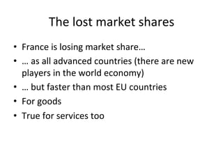 French competitiveness conference: Thierry Mayer's slides | PDF