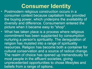 8 mediation, and spirituality in the postmodern context | PPT