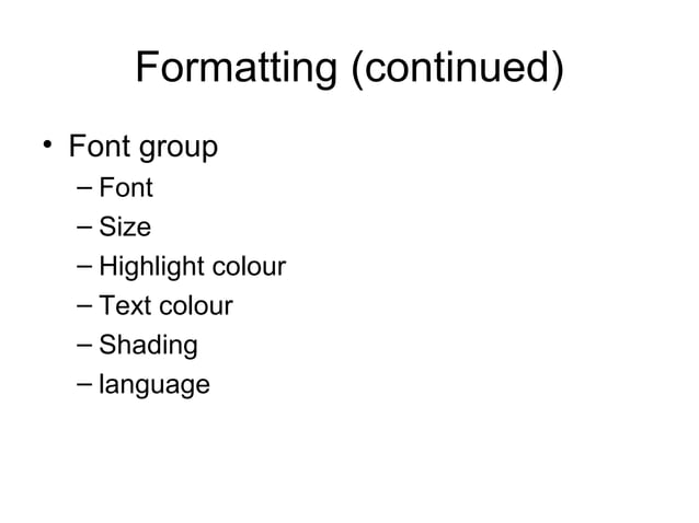 8 microsoft word 2007 | PPT