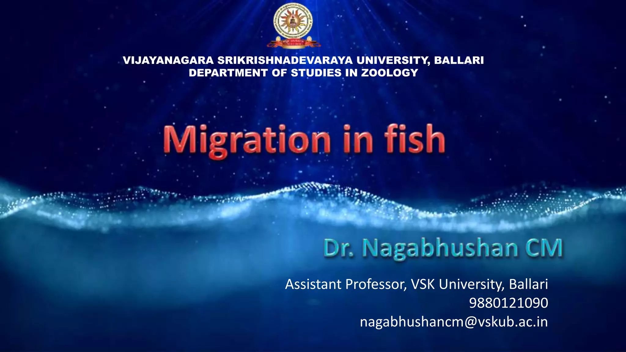 Migration in Fish | PPT