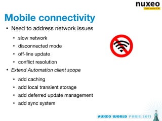 Mobile ECM: Using the Nuxeo Platform from mobile devices | PPT