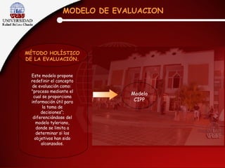 8 Modelo De Evaluacion Stufflebeam | PPT