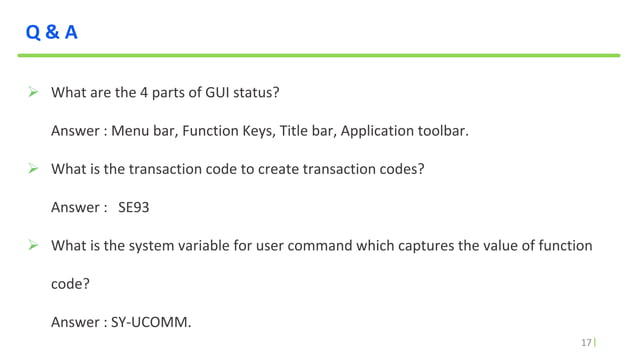 SAP ABAp module Pool programming give by Rahul Mehta | PPTX ...