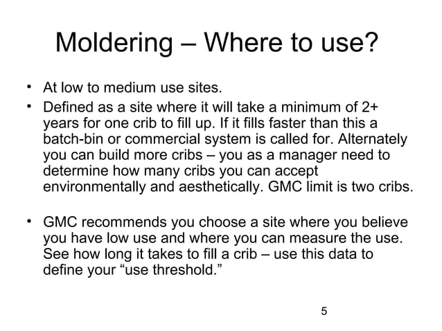 Metheny - The Moldering Privy Green Mountain Club | PPT