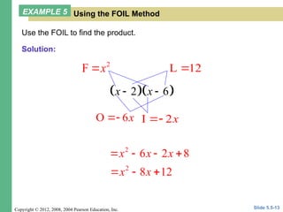 8-Multiplying Polynomials. Mathematics 8 | PPT