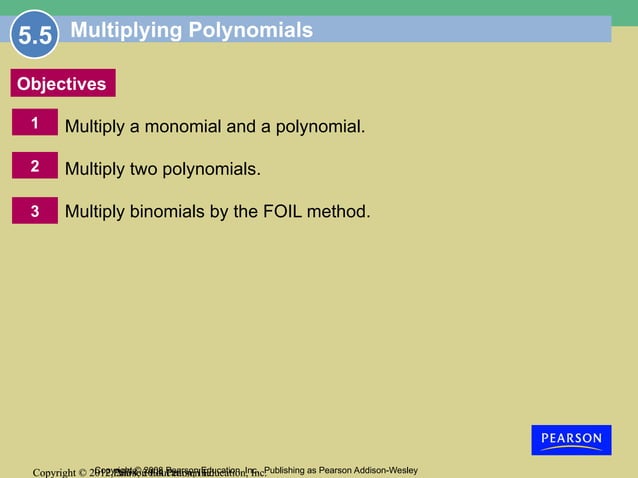 8-Multiplying Polynomials. Mathematics 8 | PPT | Computing | Technology ...