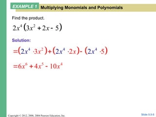 8-Multiplying Polynomials. Mathematics 8 | PPT