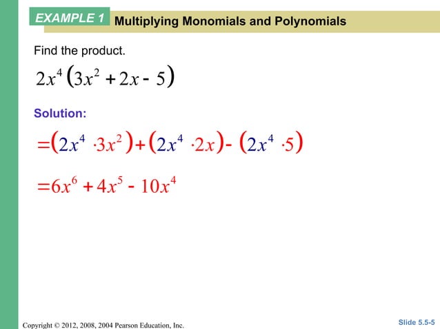 8-Multiplying Polynomials. Mathematics 8 | PPT | Computing | Technology ...