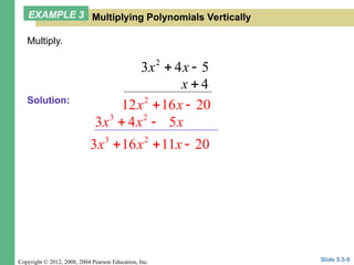 8-Multiplying Polynomials. Mathematics 8 | PPT