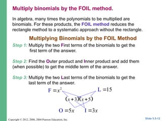 8-Multiplying Polynomials.ppt new ppt new | PPT | Computing ...