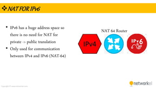 CCNA NAT (Network Address Translation) | PPTX