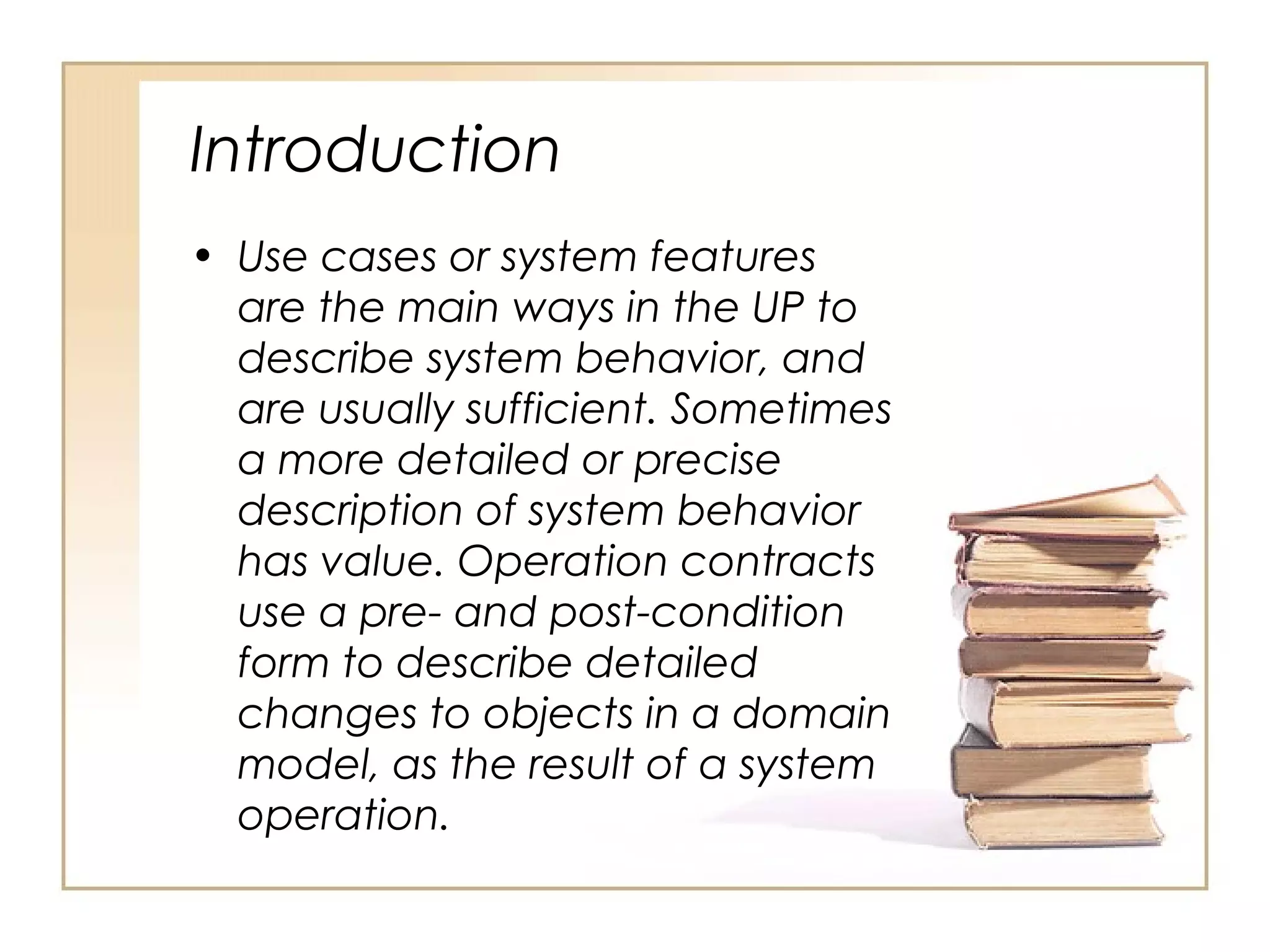8. operation contracts | PPT