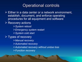 8. operations security | PPT