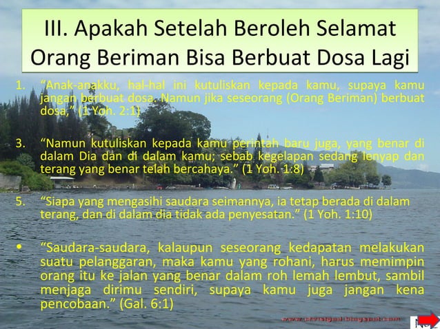 Orang Beriman dan Dosa | PPS