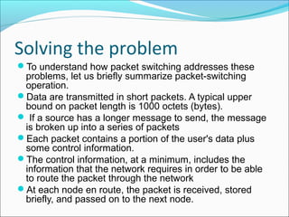 8 Packet Switching | PPT