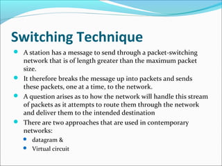 8 Packet Switching | PPT