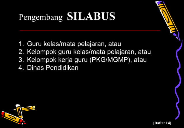 8 Panduan Silabus | PPT