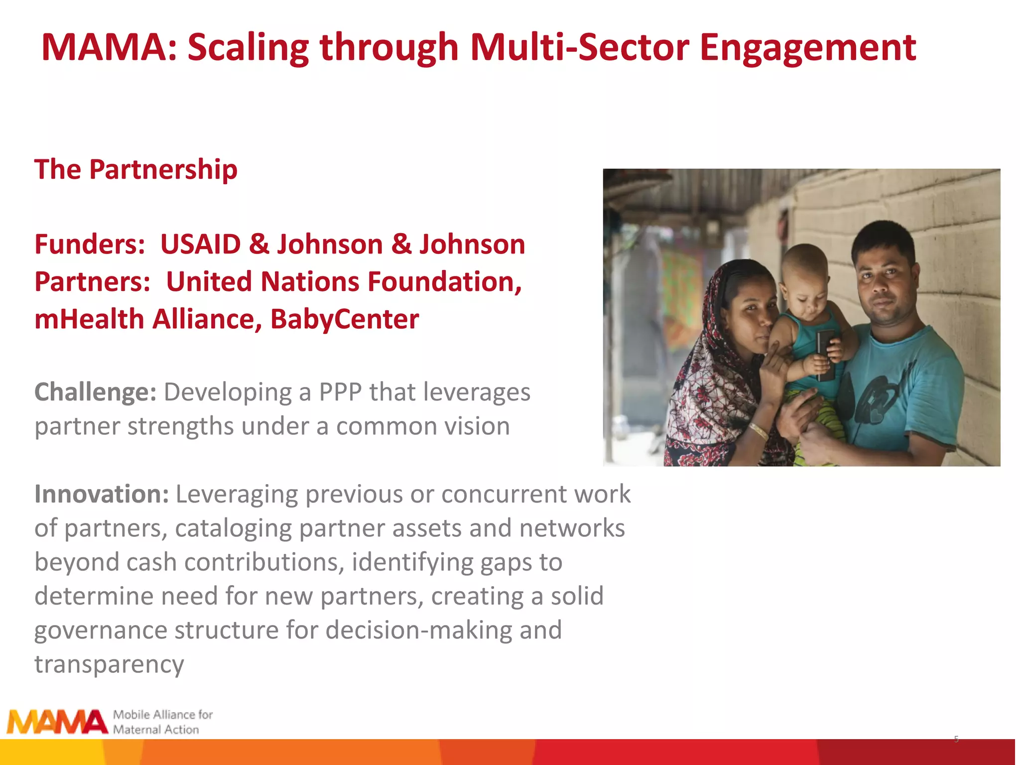 MAMA: Mobile Alliance for Maternal Action | PDF