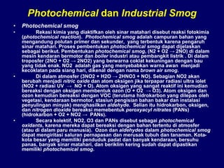 Powerpoint Biologi SMA Kelas 12 Pencemaran Udara | PPTX
