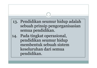 8.pendidikan seumur-hidup | PDF