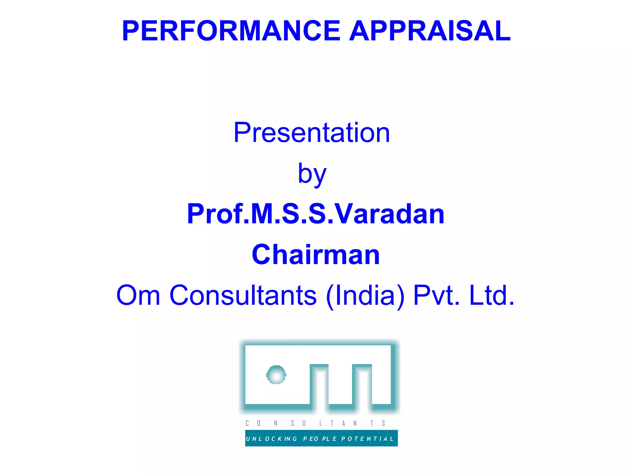8 Performance Appraisal Ppt