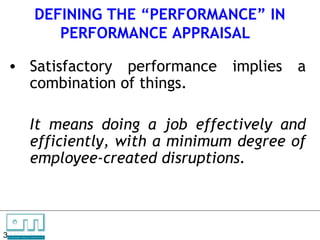 8 performance appraisal | PPT