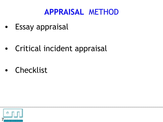 8 Performance Appraisal Ppt