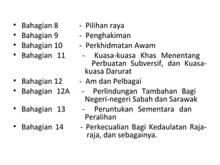 8 perlembagaan malaysia | PPT