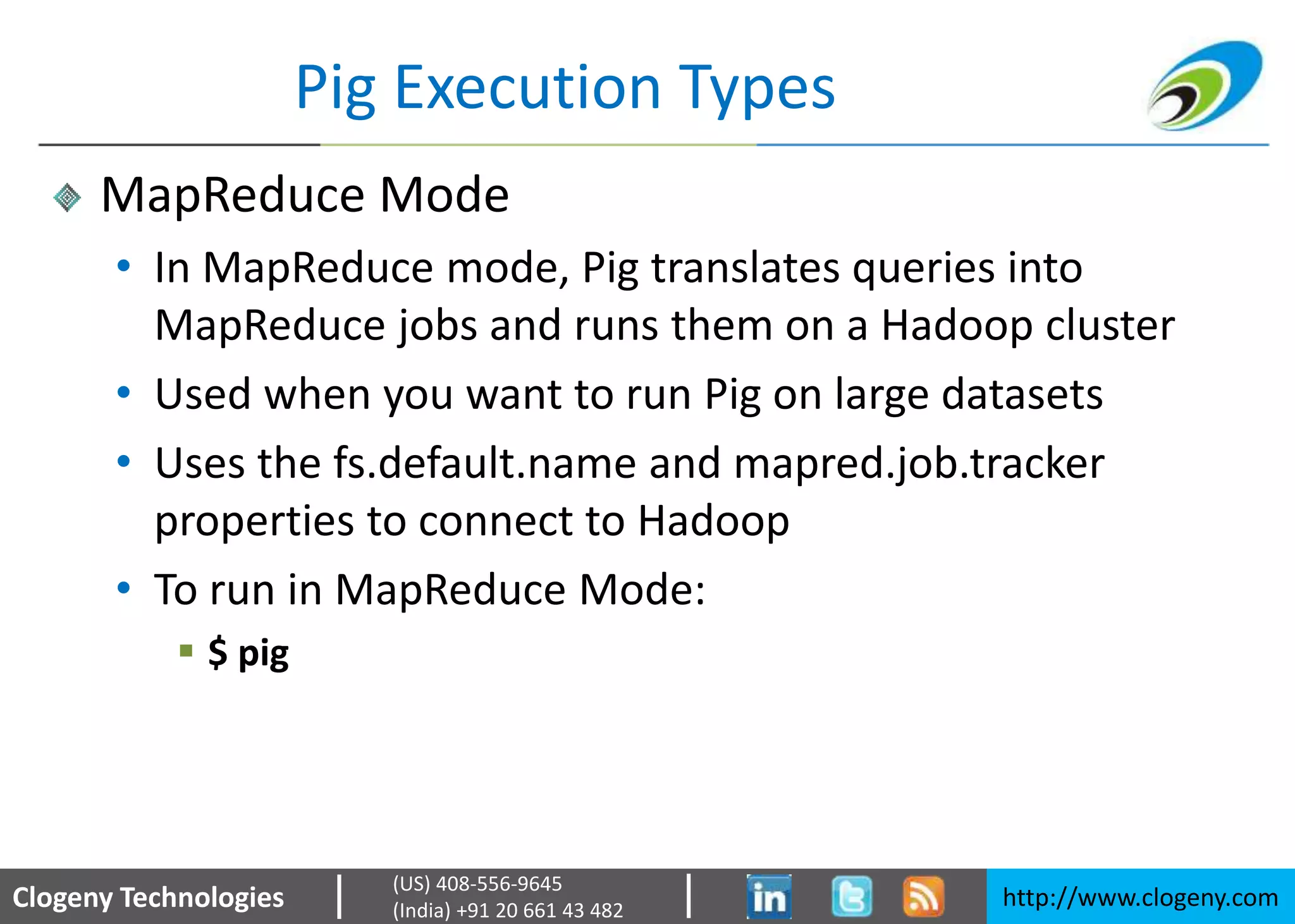 Hadoop Pig | PPT