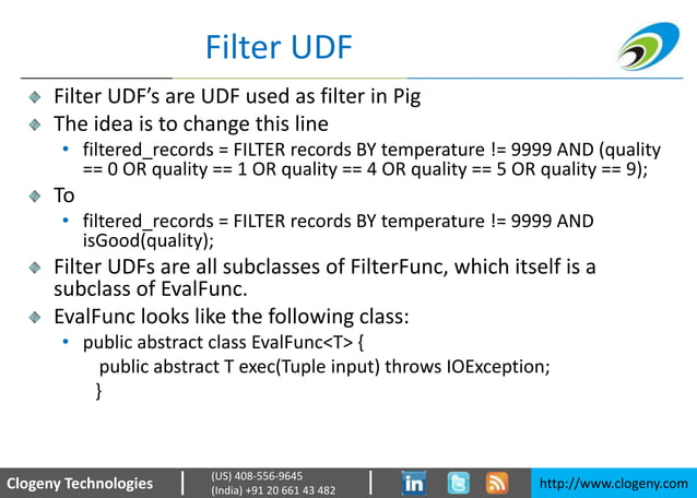 Hadoop Pig | PPT