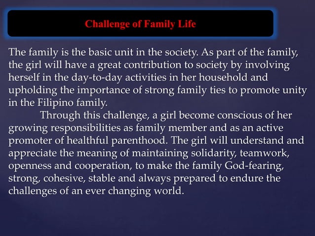 power point presentation on 8-POINT-CHALLENGE.pptx | Parenting | Family ...