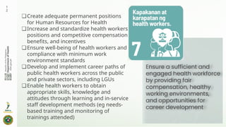 8-Point Agenda powerpoint of Department of Health | PPTX