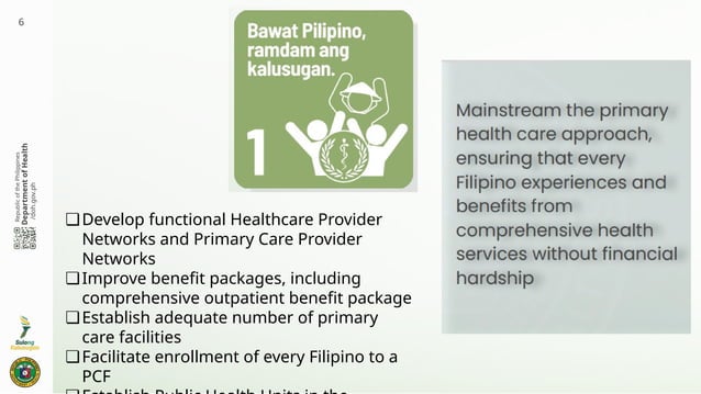 8-Point Agenda powerpoint of Department of Health | PPTX