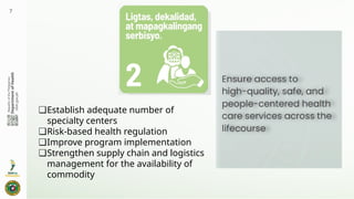 8-Point Agenda powerpoint of Department of Health | PPTX