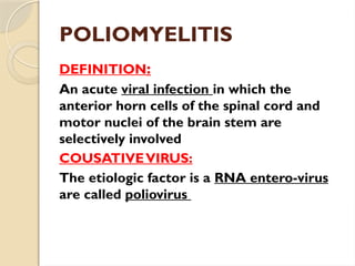 8- POLIOMYELITIS- neurological disorders 2.pptx