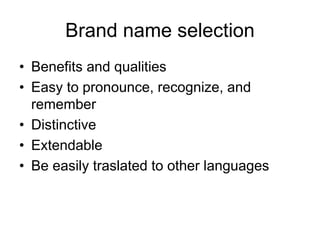 product strategies | PPT