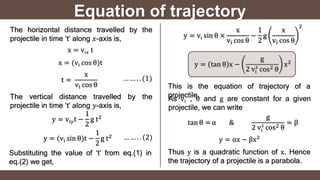 Projectile Motion - In Physical Science | PPTX