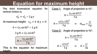 Projectile Motion - In Physical Science | PPTX | Physics | Science