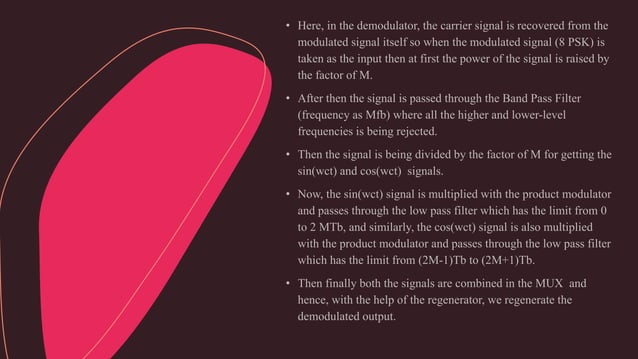 8-PSK(Digital Communication Technique) | PPTX
