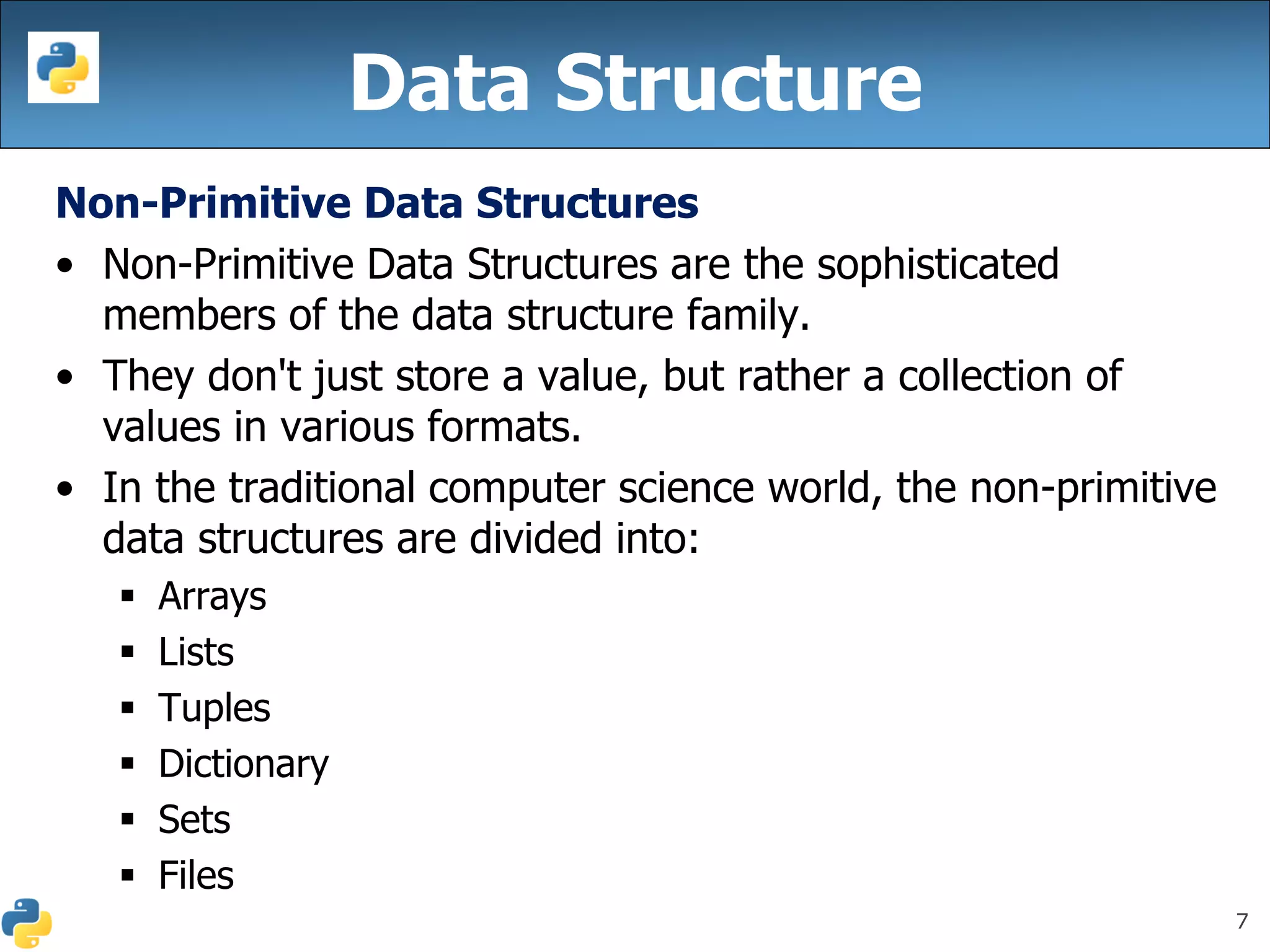 8 Python Data Structure 1 Pdf Programming Languages Computing 