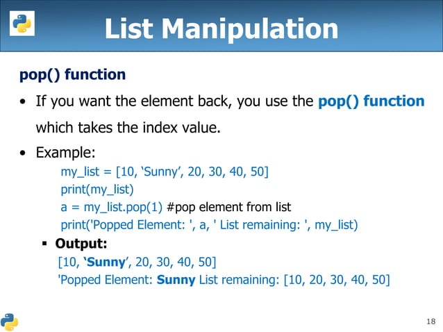 8 Python Data Structure 1 Pdf Programming Languages Computing 