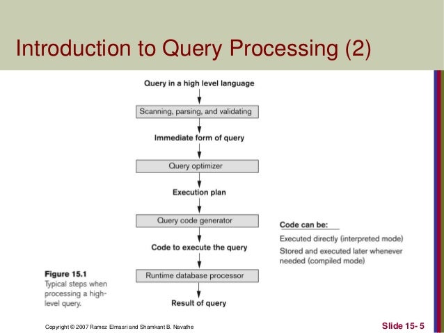 8 query processing and optimization 8 query processing and optimization