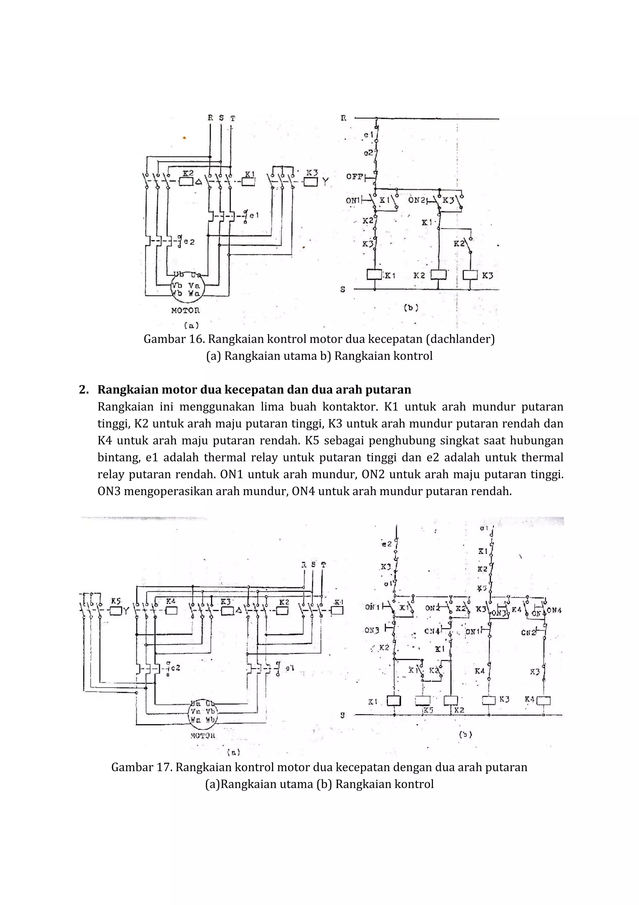 8 rangkaian-dasar-kontrol-motor-listrik | PDF