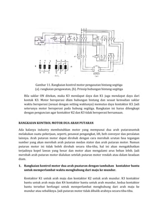 8 rangkaian-dasar-kontrol-motor-listrik | PDF