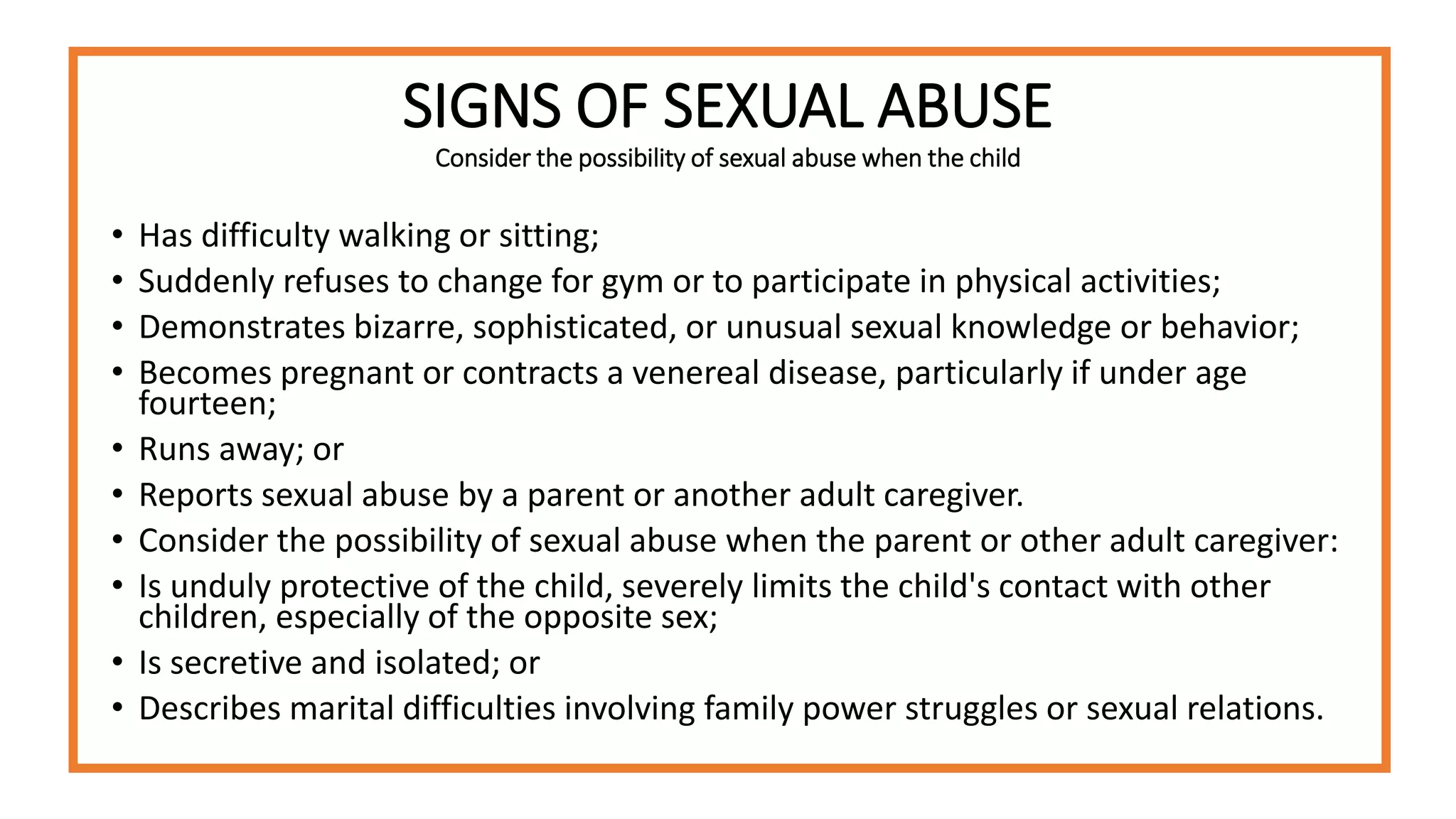 8 recognizing and reporting child abuse | PPTX