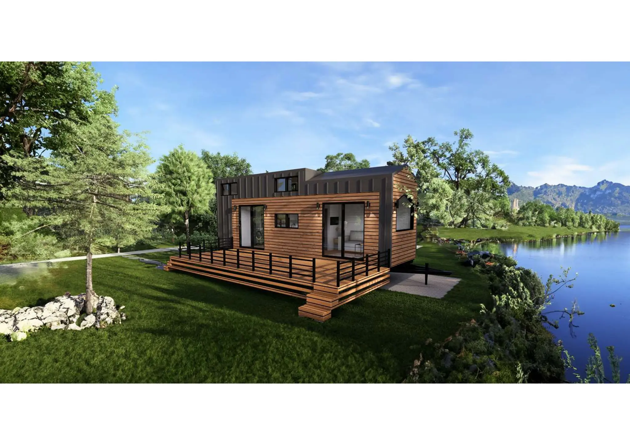 Tiny House New Model Akçay 2+1 - 9 Metre | PPT