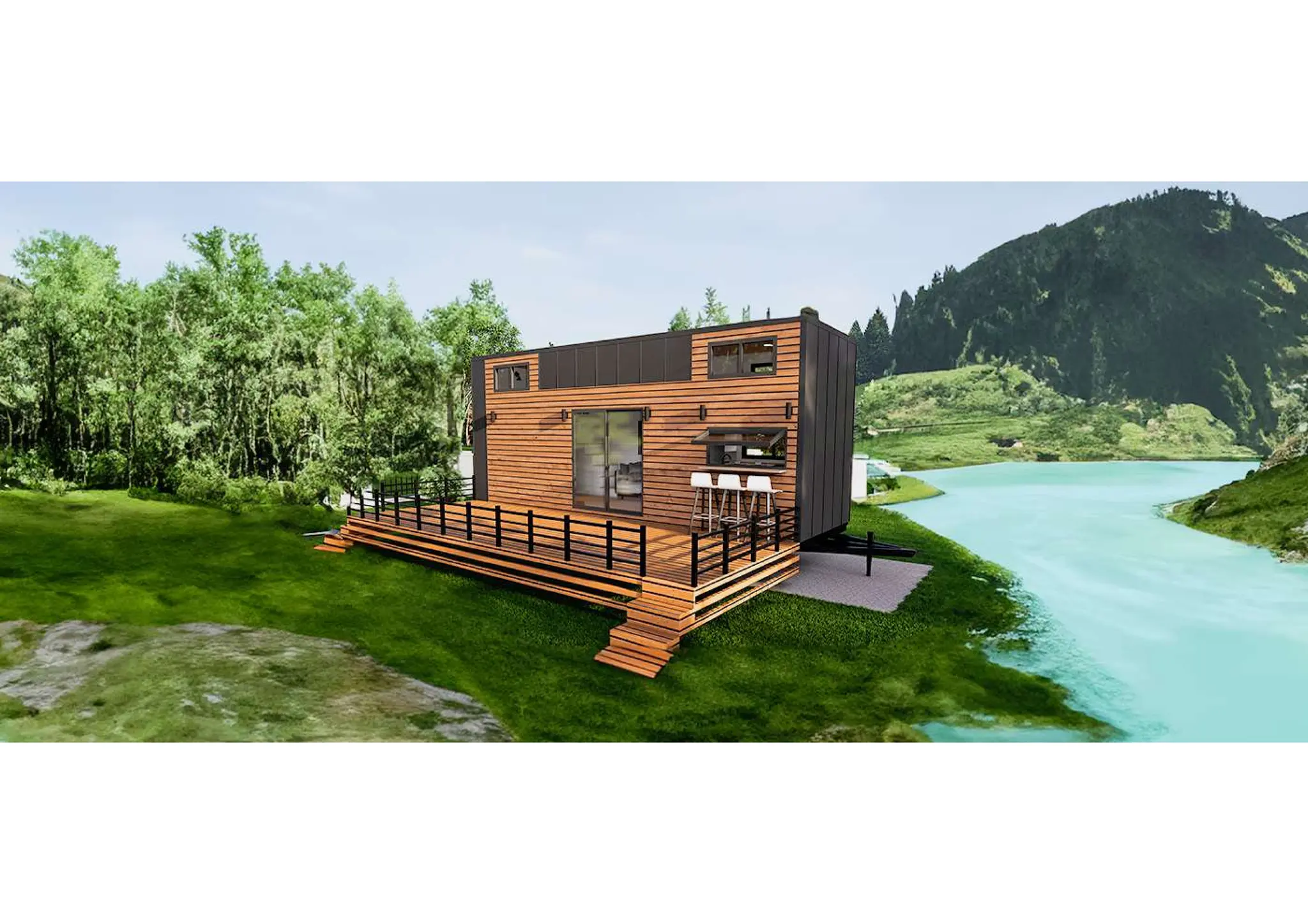 Tiny House New Model Akçay 2+1 - 9 Metre | PPT