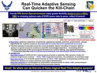 Reinhardt - Adaptive Combinatorial Multimodal Sensing Physics & Methods - Spring Review 2012 | PPT
