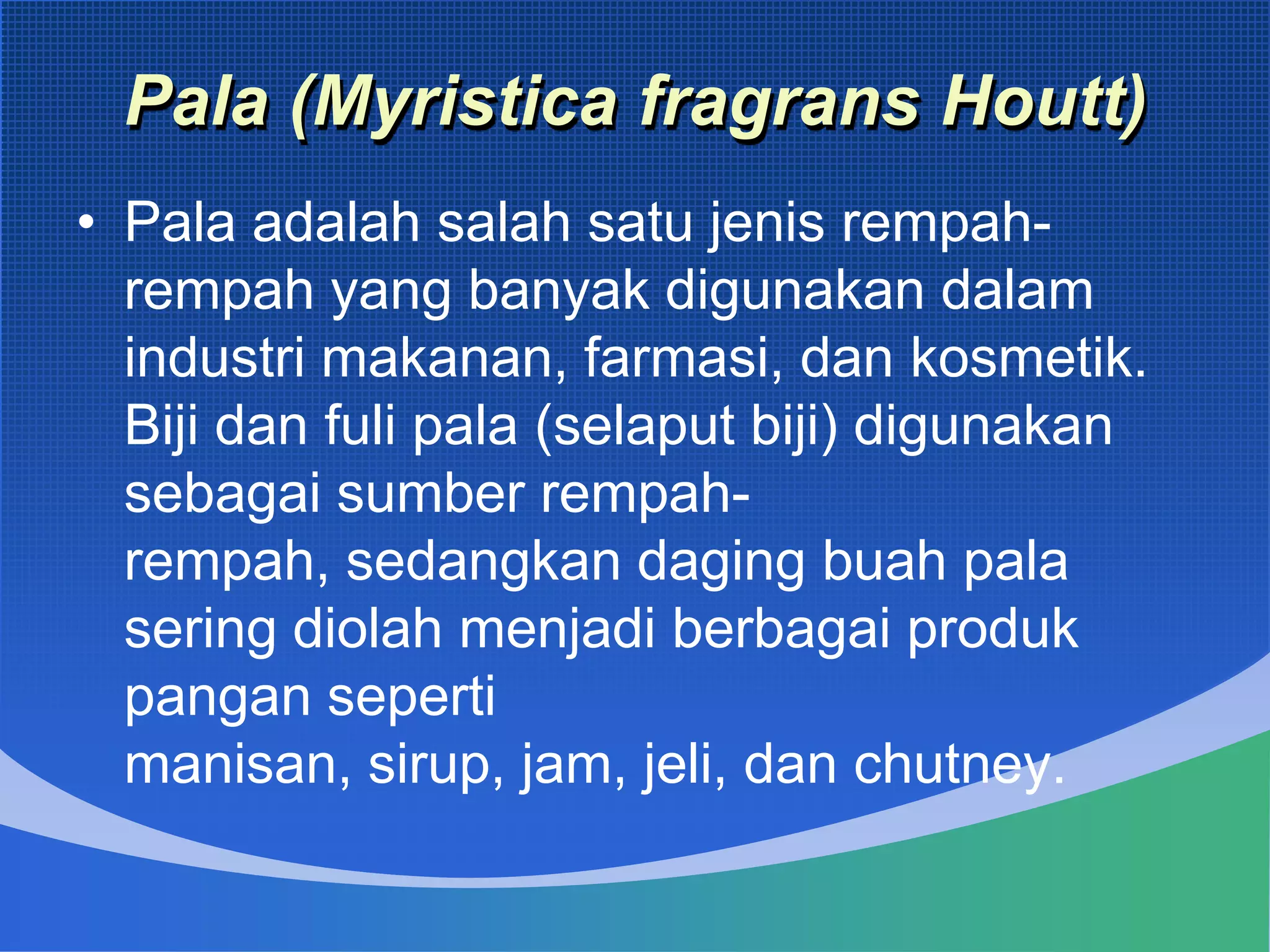 8 rempah-rempah dan bahan obat | PPTX